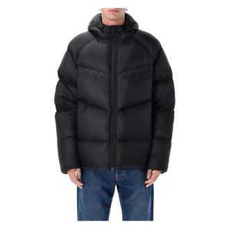 Pyrenex Homme, Vestes, Noir, Taille: XS Veste Noire &agrave; Capuche Aw25