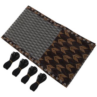 DOITOOL Ersatzbezug Satz f&uuml;r Klapp und Relaxsessel aus atmungsaktivem Mesh Gewebe mit Kordelzug Reparaturstoff f&uuml;r Outdoor Loungem&ouml;bel