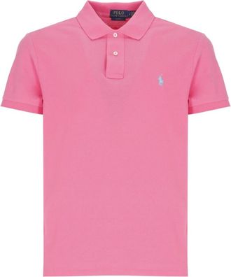 Ralph Lauren Homme, Tops, Rose, Taille: M Cotton Polo