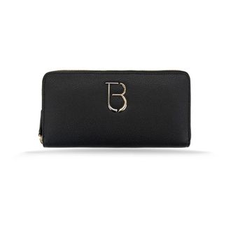 Tosca Blu Leder Damen Geldb&ouml;rse mit mehreren F&auml;chern - - Accessories - Damen - Schwarzk - ONE SIZE