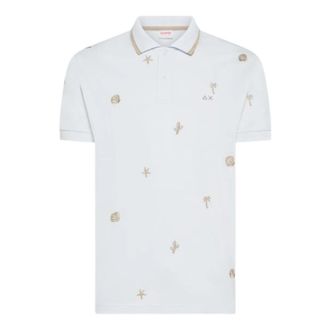 Sun 68 Polo Shirt - - Tops - Herren - Wei&szlig; - L