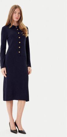 Luisa Spagnoli Strickkleid Matteucci 100147 Dunkelblau Regular Fit