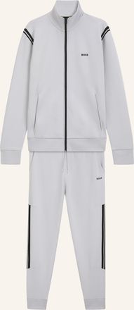HUGO BOSS Sweatshirt Tracksuit Set Regular Fit grau