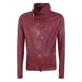 Isaac Sellam Experience Leather Vestes - Homme - Vestes - Rouge - Taille: XL