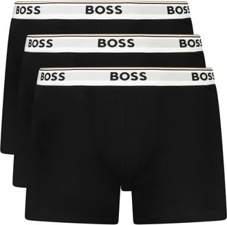 HUGO BOSS BoxerBr 3P Power Boxer Briefs - - Underwear - Herren - Schwarzk - S