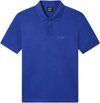 A|X Armani Exchange Homme, Tops, Bleu, Taille: S Polo Chemises