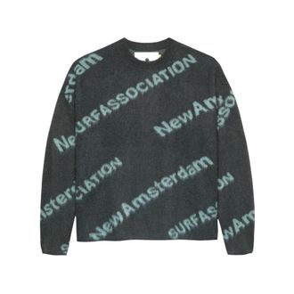 New Amsterdam Surf Association Herren, Strickwaren, Grau, MGr&ouml;&szlig;e