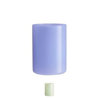 DESIGN LETTERS Lieblingsgläser | Gläser Milchig Bunt 350ml | Wassergläser Perfekt as für Zuhause, Party & Restaurant | Borosilikatglas | Saftgläse Tumble Spülmaschin