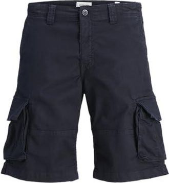 Jack & Jones Jpstcole Sebastian Short Cargo Mid Sn, Bleu Marine, S Hommes