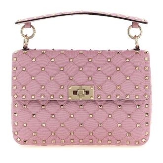 Valentino Garavani Femme, Sacs, Rose, Taille: ONE Size Rockstud Spike Shoulder Bag