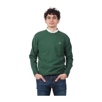 Lacoste Gr&uuml;ner Herren Pullover - Rundhals - - Knitwear - Herren - Gr&uuml;n - 2XL