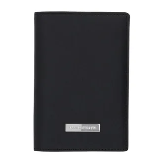 Karl Lagerfeld unisex, Accessoires, Noir, Taille: ONE Size Portefeuille de passeport