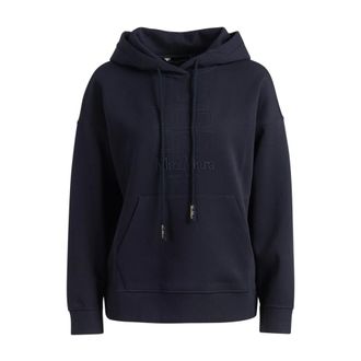Max Mara Femme, Sweatshirts et sweats &agrave; capuche, Bleu, Taille: 40 FR Smmandrea SweaT-shirt