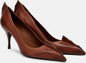 Prada Pumps aus Leder