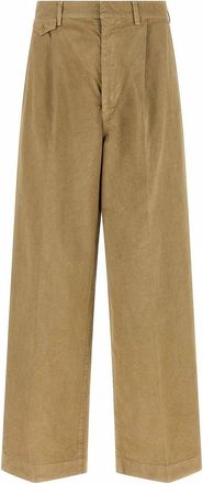 Auralee Pantalons D&eacute;contract&eacute;s - Beige