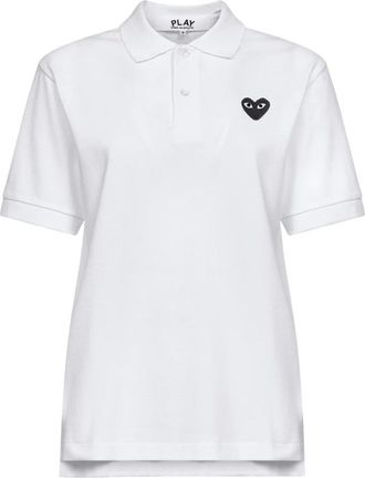 Comme Des Gar&ccedil;ons Femme, Tops, Blanc, Taille: 46 FR Polo