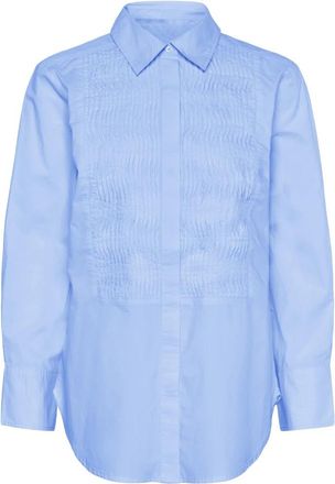 Part Two Femme, Blouses et Chemises, Bleu, Taille: 42 FR Natinka Shirt