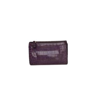 Miu Miu Portefeuille en cuir Pre-owned - Femme - Pre-owned - Violet - Taille: ONE Size