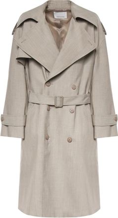 Frankie Shop Femme, Manteaux, Beige, Taille: 40 FR Manteau Ceintur&eacute; Dursley