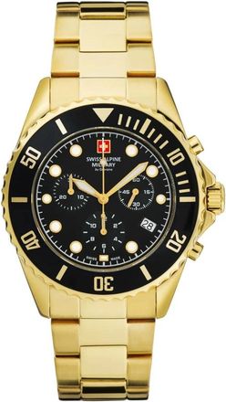 Swiss Alpine Military 7053.9117 Chronograph-Uhr - - Accessories - Herren - Gelb - ONE SIZE