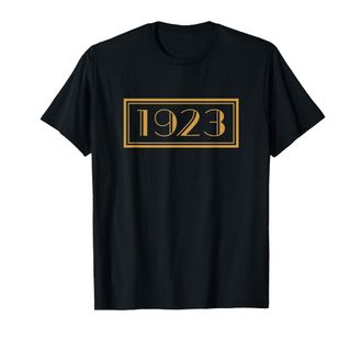 Champion Goldener Fan, Grafikdesign der Yellowstone-Saison 1923 T-Shirt