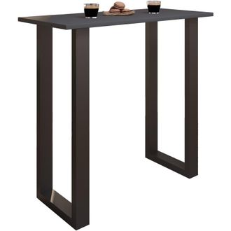 ebuy24 Ebuy24 - Espèces Xona h. 102 x l. 110 x p. 50 cm Noir / Anthrazit