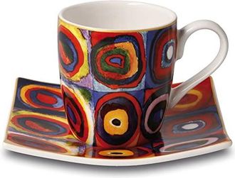 GOEBEL Espressotasse Wassily Kandinsky Quadrate - Artis Orbis