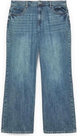 Fiorella Rubino Damen, Jeans, Blau, 2XLGr&ouml;&szlig;e