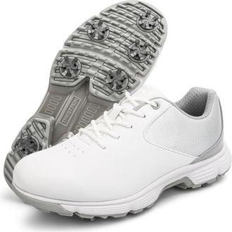 Generic Chaussures De Golf pour Dames avec Crampons Professionnelles, Imperméables, Idéales pour Le Golf Quotidien Et La Marche, Chaussures De Sport pour Golf