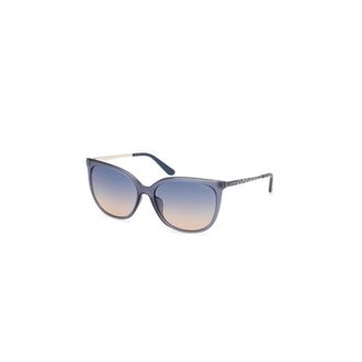 Guess Femme, Accessoires, Bleu, Taille: ONE Size Resin Frame Stylish Lunettes de soleil