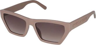 Marc Jacobs Femme, Accessoires, Beige, Taille: 55 MM Marc 657/S 10A Lunettes de soleil