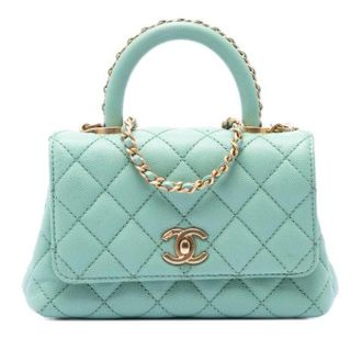 Chanel Pre-owned Coco Handle Bag - - Pre-owned - Damen - Blau - ONE SIZE