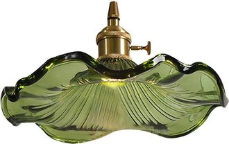 Angoily Moderne Deckenleuchte Aus Messing Und Glas Kreative Nordische Pendelleuchte F&uuml;R Schlafzimmer Und Wohnzimmer Einfache Installation Warme Atmosph&auml;Re