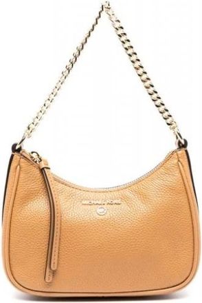 Michael Kors Femme, Sacs, Brun, Taille: ONE Size Jet Set Charm Small Pebbled Leather Pochette