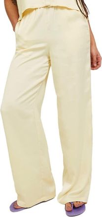 Jack & Jones Damen JJXX JXKIRA Regular Satin Pant NOOS Hose, Seedpearl, M