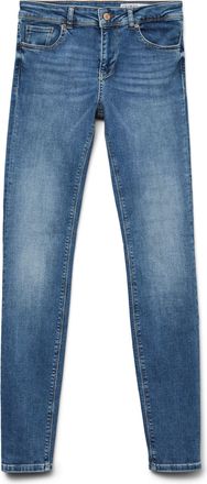 Vero Moda Damen VMLUX MR Slim RI310 NOOS Jeans, Medium Blue Denim, XXS/32