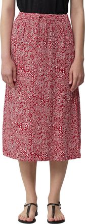 s.Oliver Midi-Rock aus Viskose mit Eingrifftaschen und Tunnelzug