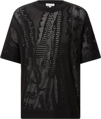 Lacoste Homme, Pulls, Brun, Taille: 2XL Tricot &agrave; col rond