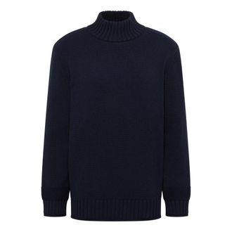 Carlo Colucci Urbanes Statement-Strick - - Knitwear - Herren - Blau - XL