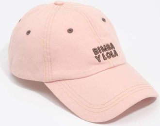 Bimba & Lola Baumwoll-Cap mit verstellbarem Riemen in Pink-Rosa