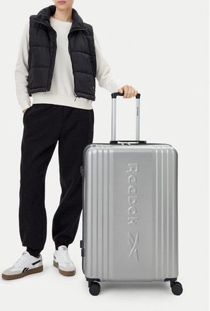 Reebok Gro&szlig;er Koffer RBK-WAL-003-07-CCC-L Silberfarben