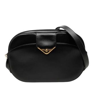 Cartier Sac bandouli&egrave;re en cuir Saphir Pre-owned - Femme - Pre-owned - Noir - Taille: ONE Size