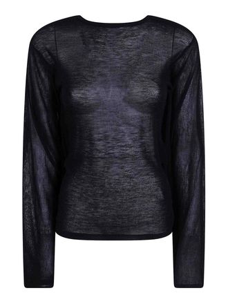 Paloma Wool Pull Col Rond - Noir