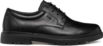 Geox Herren U SPHERICA EC1 B ABX Oxford, Black, 39 EU