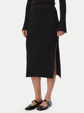 Karl Lagerfeld Bleistiftrock B4W12009 Schwarz Slim Fit