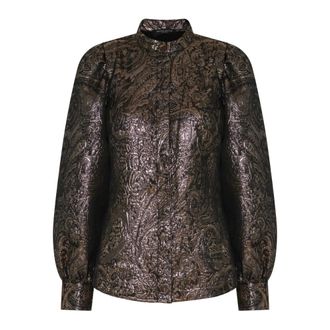 Bruuns Bazaar CrysoBBSiria Shirt - Femme - Blouses et Chemises - Brun - Taille: 44 FR