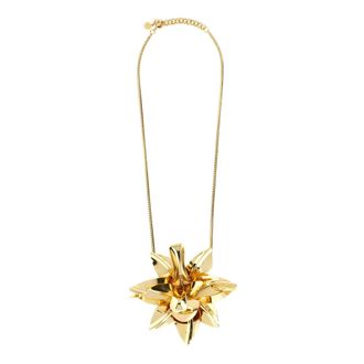 Paco Rabanne Flower Pendant Necklace - - Accessories - Damen - Gelb - ONE SIZE