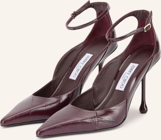 Jimmy Choo London Pumps Quinci 95 rot
