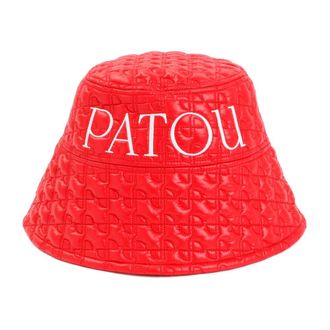 Patou Ski Slope Bucket Hat - - Accessories - Damen - Rot - XS/S