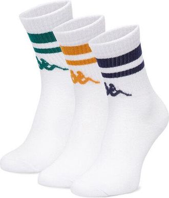 Kappa Lange Socken CEO_KR_KAPPA_ 005_W_AW25 Weiß